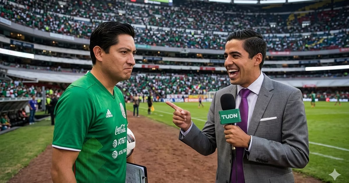 Andrés Vaca se burló de Julio Ibáñez en pleno triunfo de México ante ...