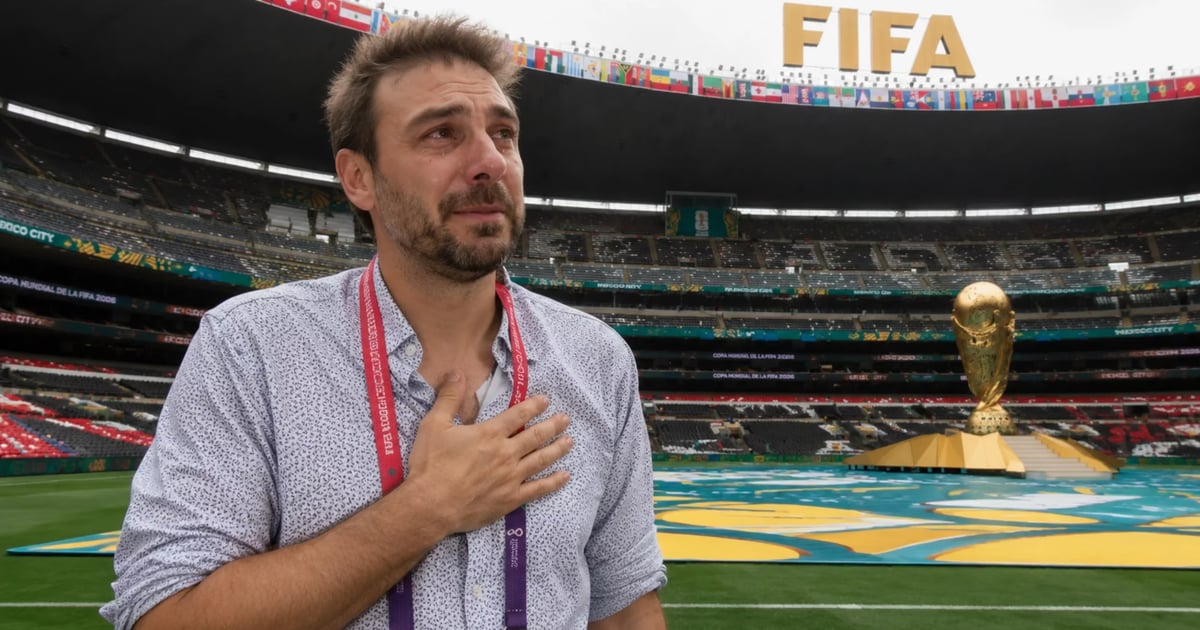 Periodista argentino se conmueve al conocer el mítico Estadio Azteca ...