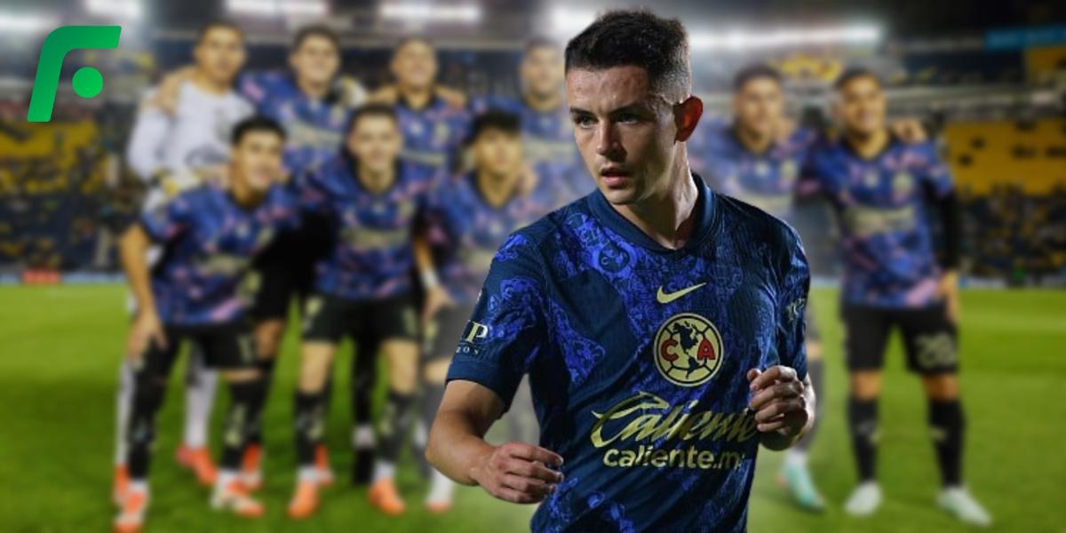 (VIDEO) Álvaro Fidalgo se estrena con el América en el Clausura 2025 con un golazo ante San Luis