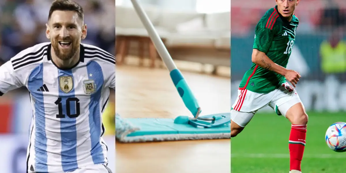 Lo que hacía Andrés Guardado mientras Messi trapeaba con la playera del ...