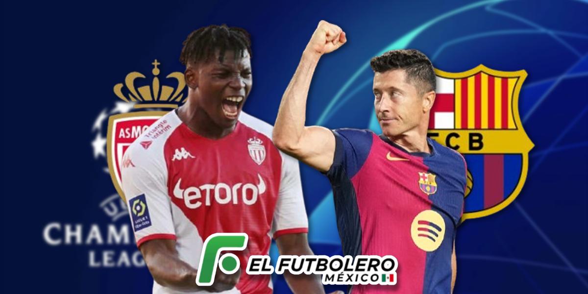 Mónaco vs Barcelona EN VIVO | Partido HOY de Champions League 2024-25