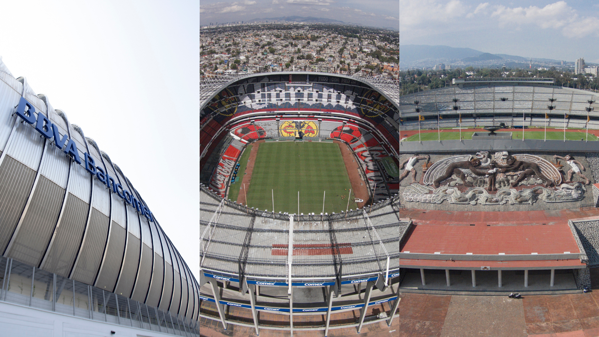 Estadios más grandes de México; los colosos del fútbol mexicano | El ...