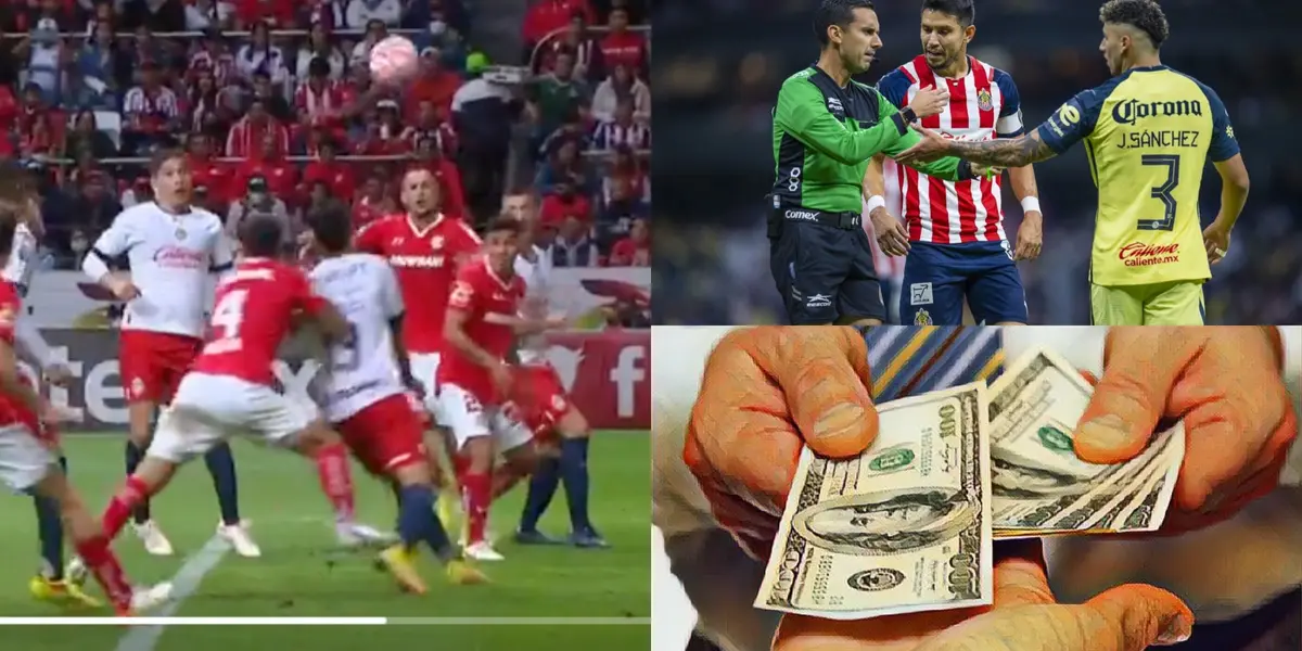 Destapan cuánto cobra Ramos por robarle a Chivas y no pitar penal vs Toluca