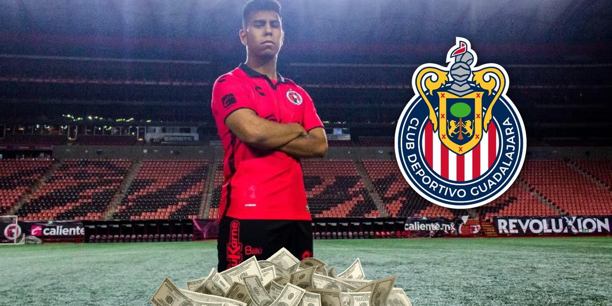 Efraín Álvarez quiere llegar a Chivas, la millonada de locura que pide Xolos por su joya