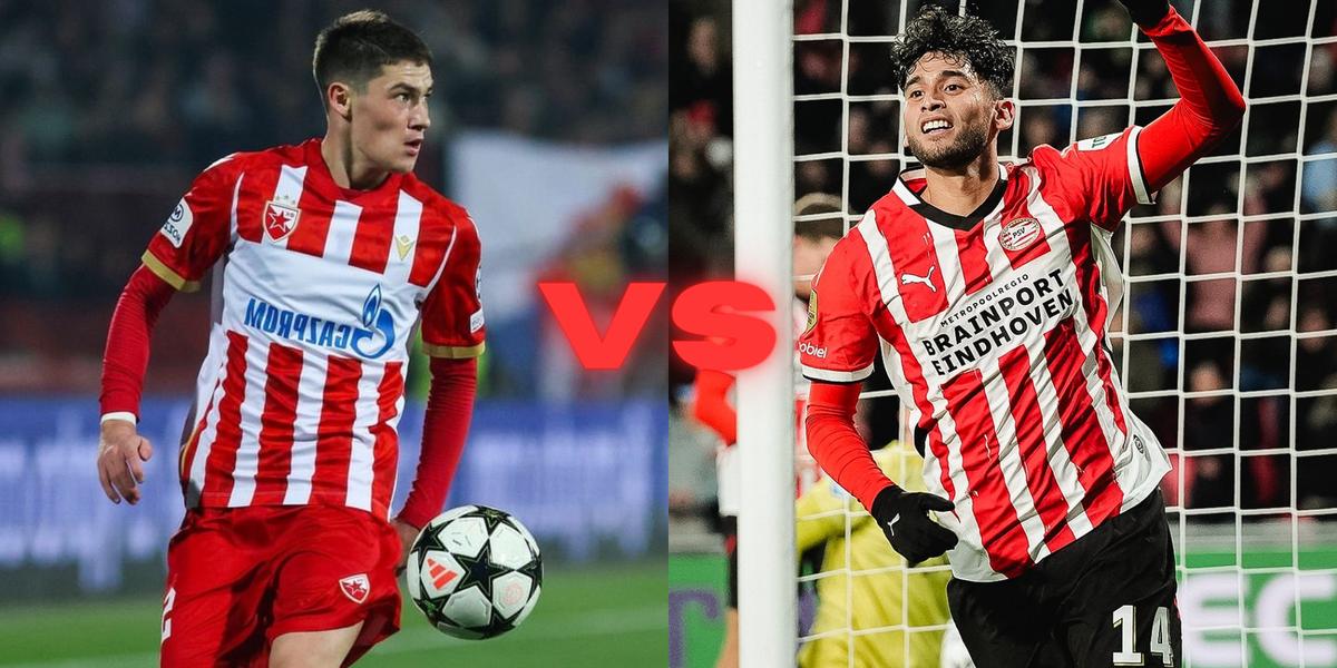 ¿Dónde mirar el partidoCrvena Zvezda vs PSV Eindhoven HOY? Transmisión de la Champions League
