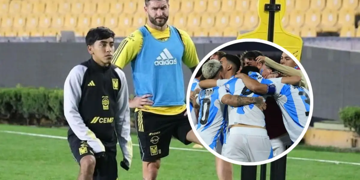 Tigres molesto, la burla de jugador argentino al Chicha Sánchez que le ...