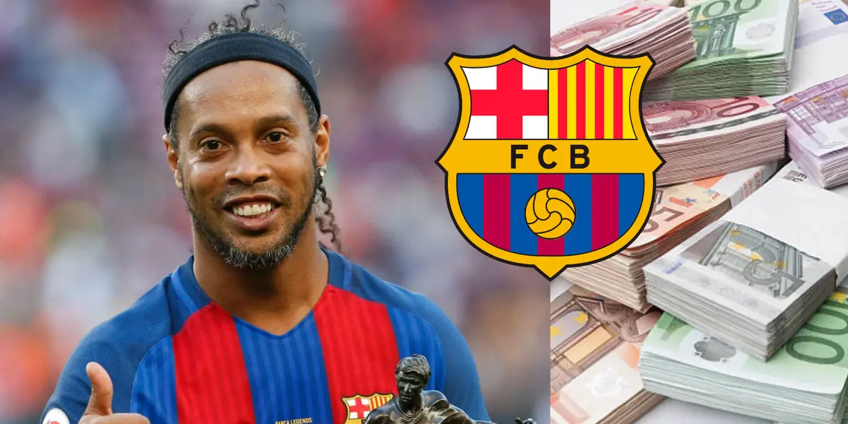 Cómo incrementa su fortuna Ronaldinho, tras años de fiesta en Barcelona