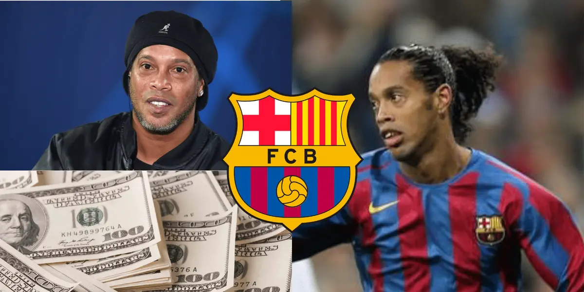 Ronaldinho no se olvida del Barca y envía emotivo mensaje, mientras ...