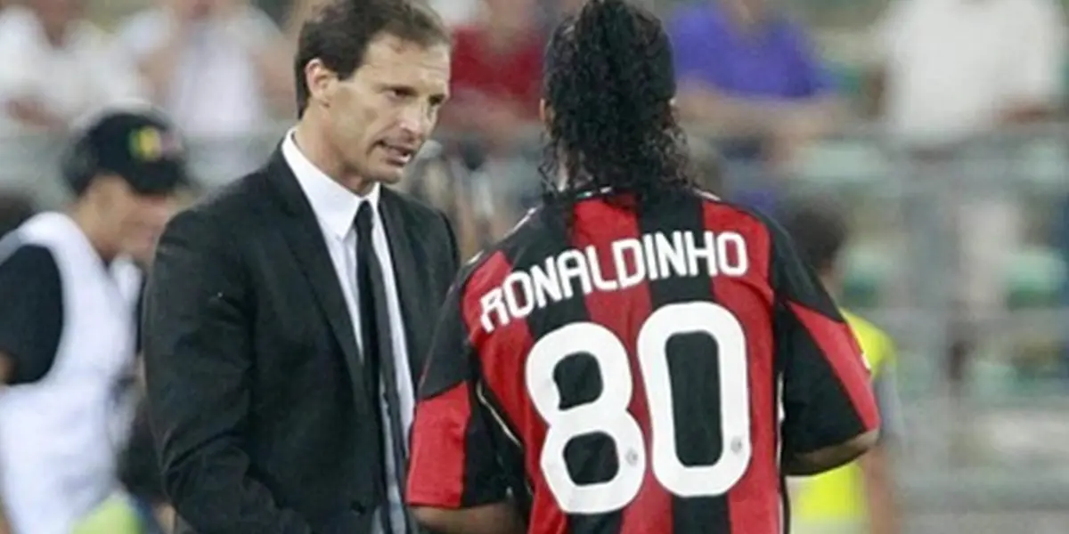 Ronaldinho sigue acrecentando su leyenda, pero como el rey de la fiesta