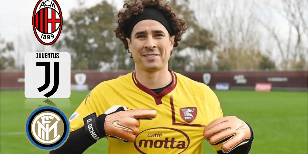 Al ver que Ochoa la rompe en Salernitana, el grande de Italia que podría buscarlo