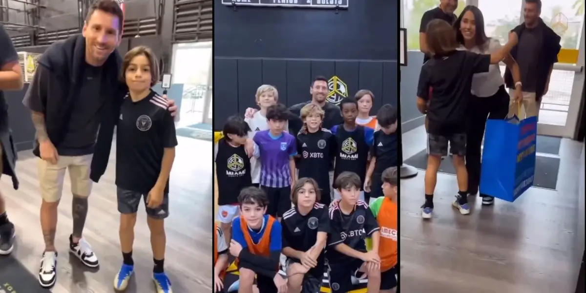 Quién es el niño que recibió la visita de Lionel Messi en su cumpleaños