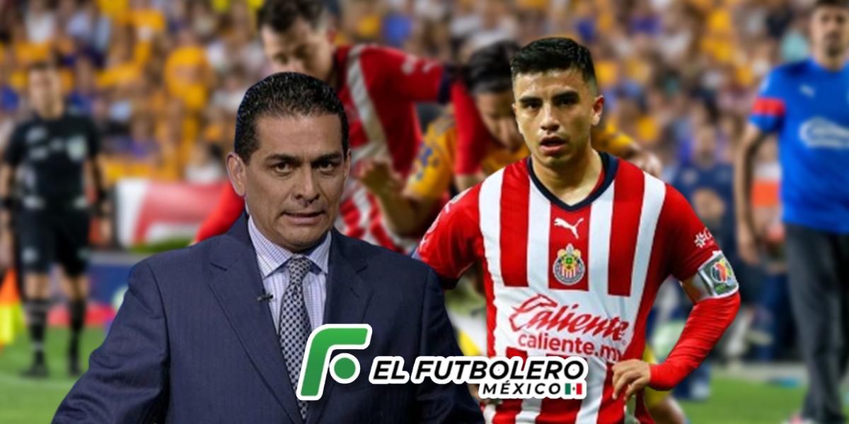 Javier Aquino debió ser expulsado en el Tigres vs Chivas