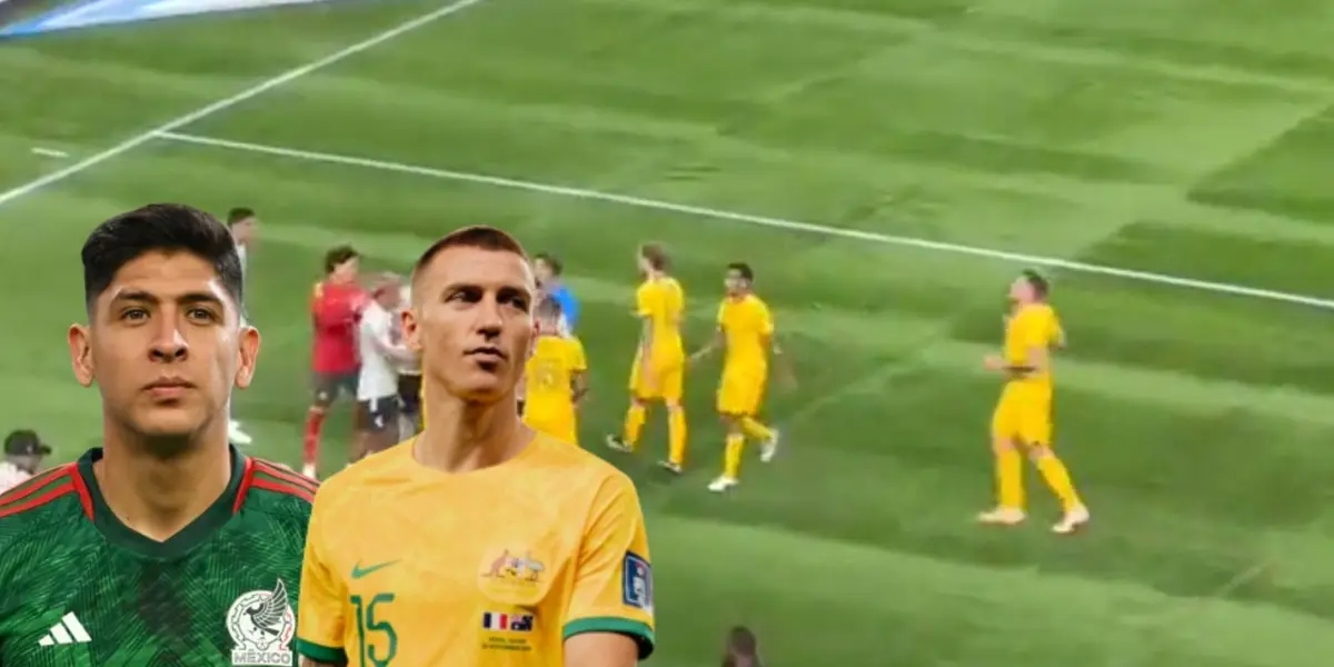 (VIDEO) Bronca entre Edson Álvarez y Mitchell Duke en el México vs ...