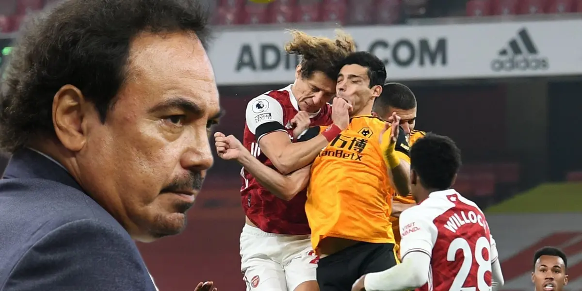 Maldice a David Luiz, lo que hubiera pasado con Raúl Jiménez, según Hugo Sánchez