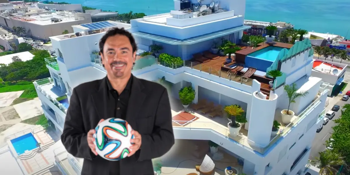 La casa donde puede vivir Hugo Sánchez en San Diego, a diferencia de su ...