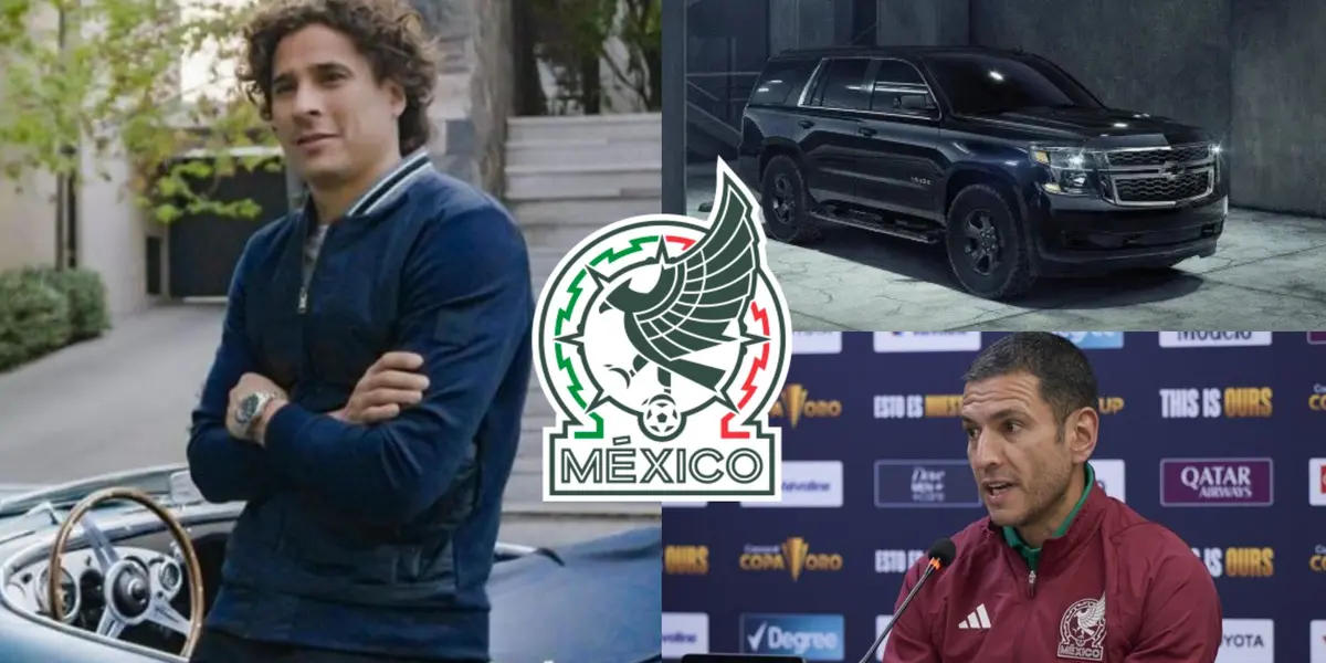 Mientras Ochoa tiene un coche de 1 millón, el vehículo que usa Jaime Lozano en el Tri