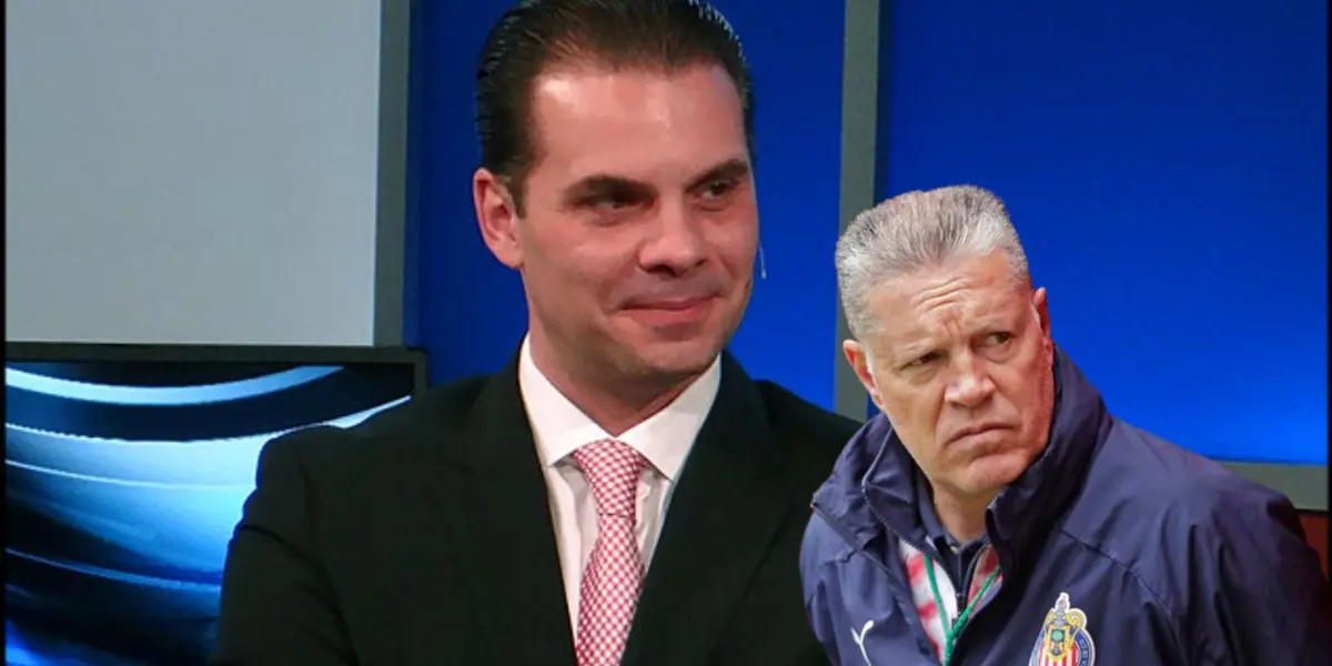 La reacción de Peláez cuando Martinoli le recordó en su cara el "rompido"