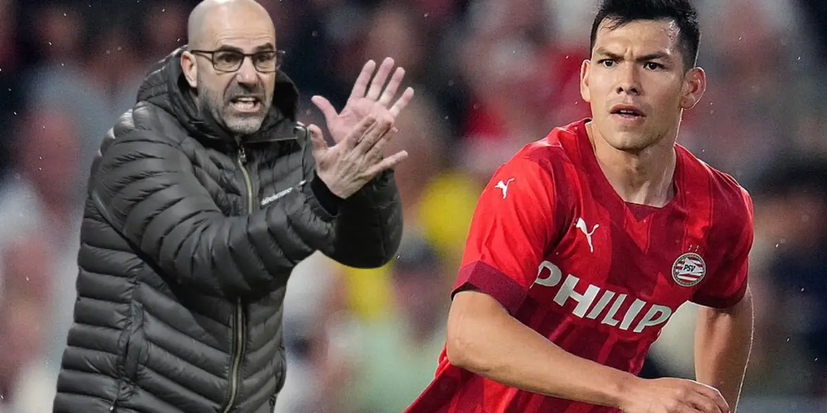 Aunque Hirving Lozano asistió y anotó, lo que le molestó al DT del PSV ...