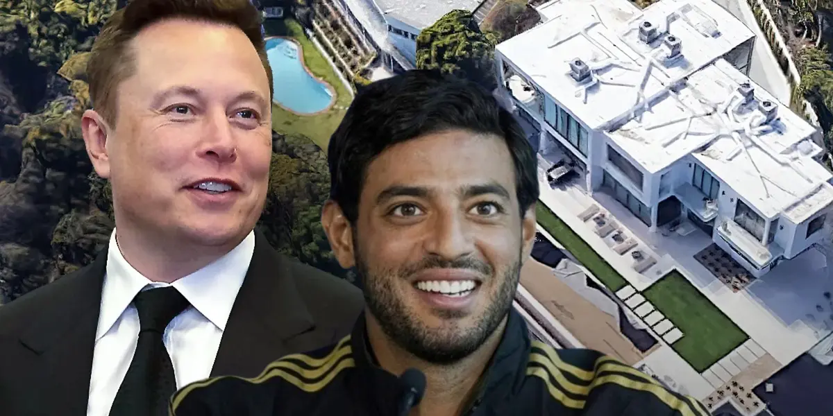 La diferencia entre la mansión de Carlos Vela y la de Elon Musk en Los ...