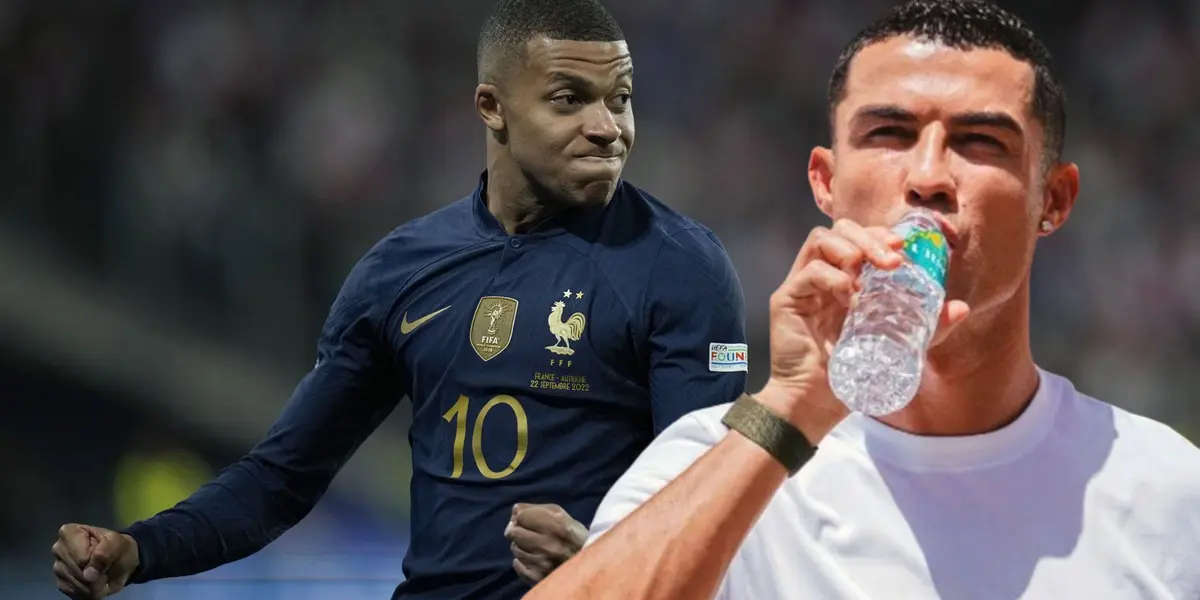 Mientras Cristiano pide que tomen agua, la extraña bebida que consume ...