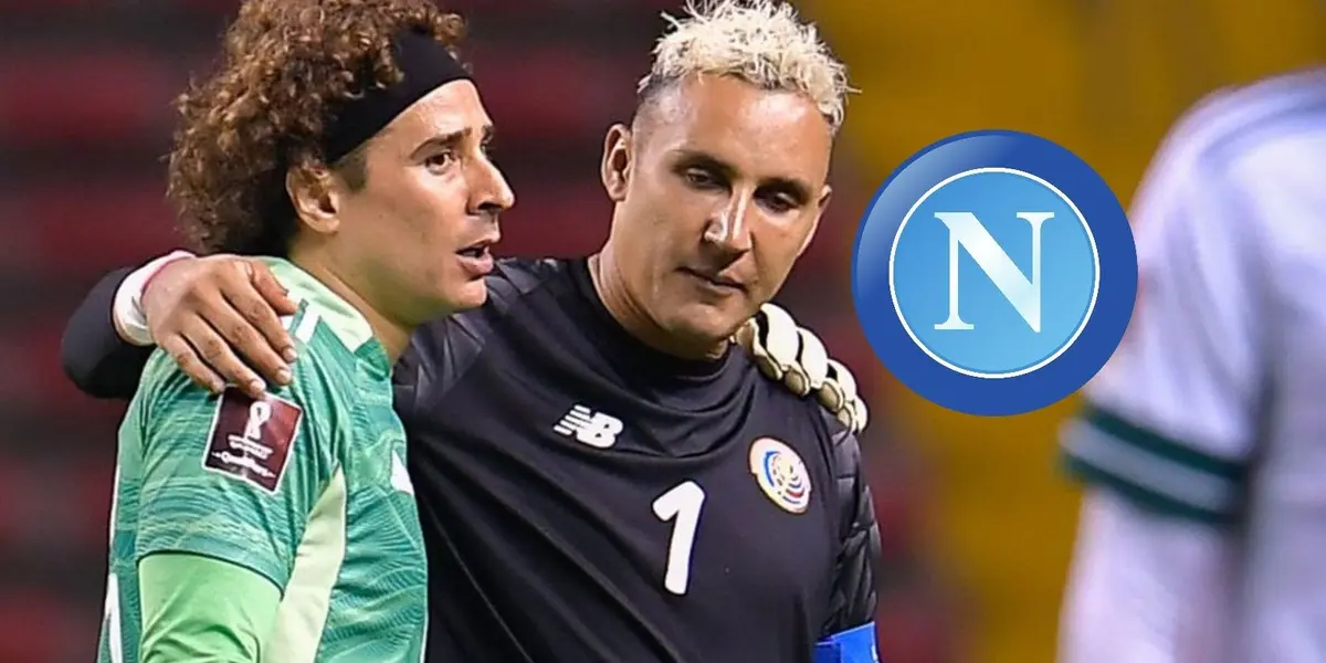 Preguntaron por Memo Ochoa y Navas; ahora Napoli ya define quién será ...