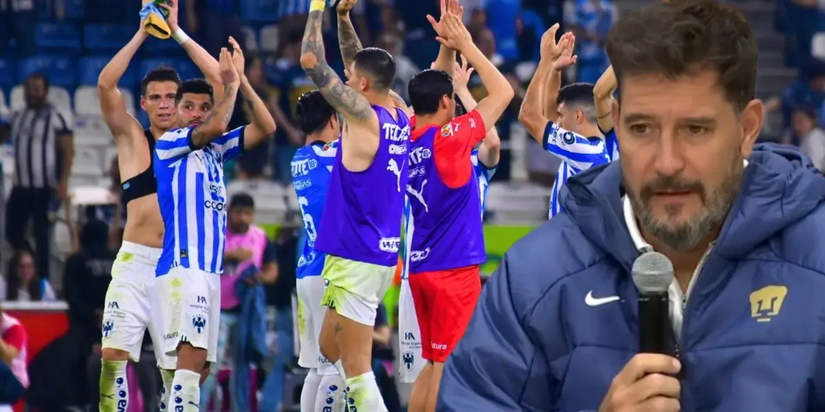 Pese a la derrota, el jugador de Rayados que se comió a Pumas, para Gustavo Lema