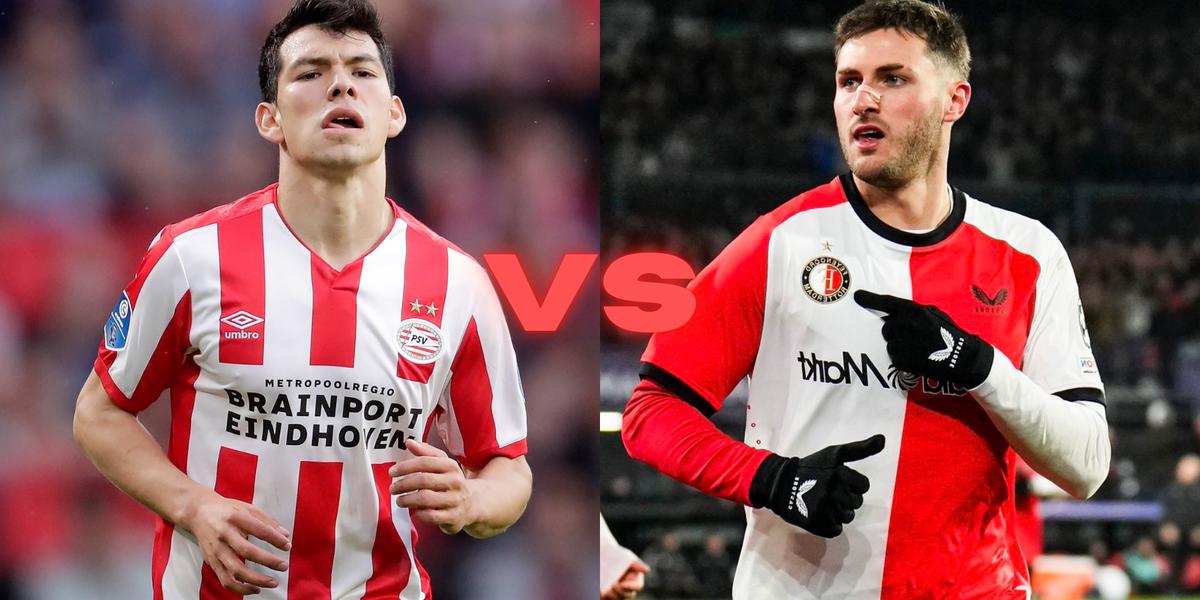 ¿Dónde mirar el partido PSV Eindhoven contra Feyenoord? Despedida de Chucky Lozano vs Santi Giménez