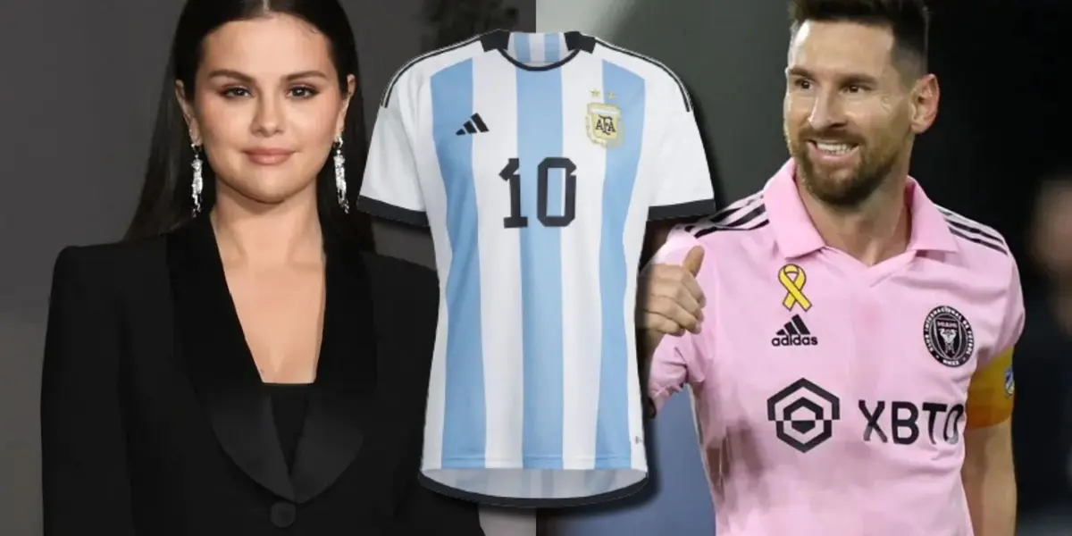 Selena Gómez pensó ganar fortunas por una camiseta de Messi, pero esto ofrecieron