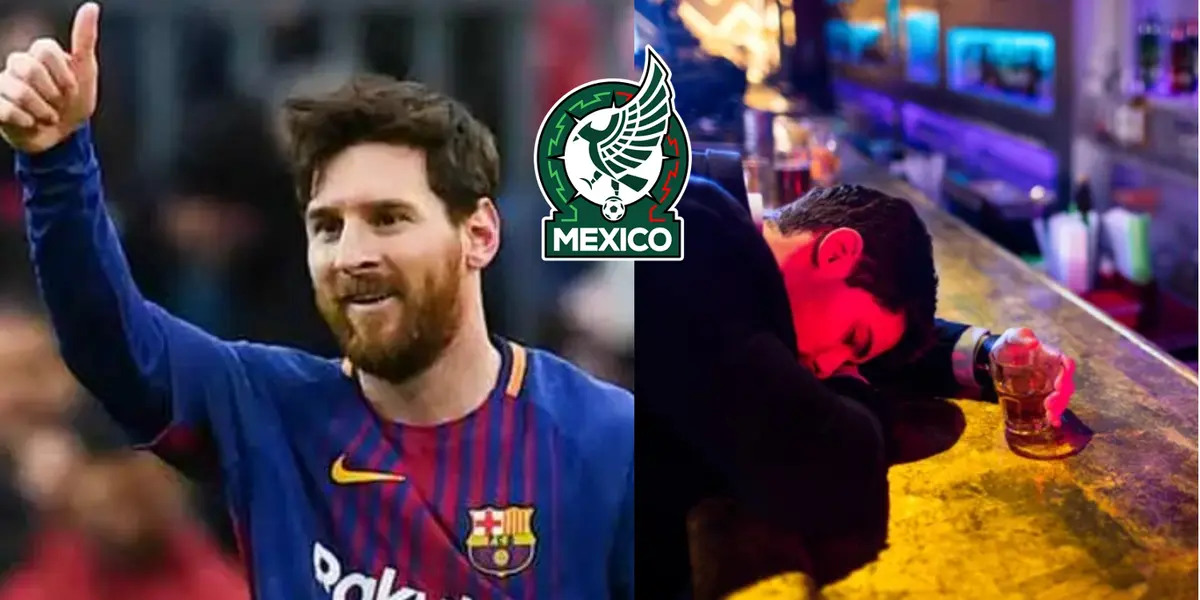 Jugó contra Messi y el Barcelona, ahora es un borracho más que pasó por ...