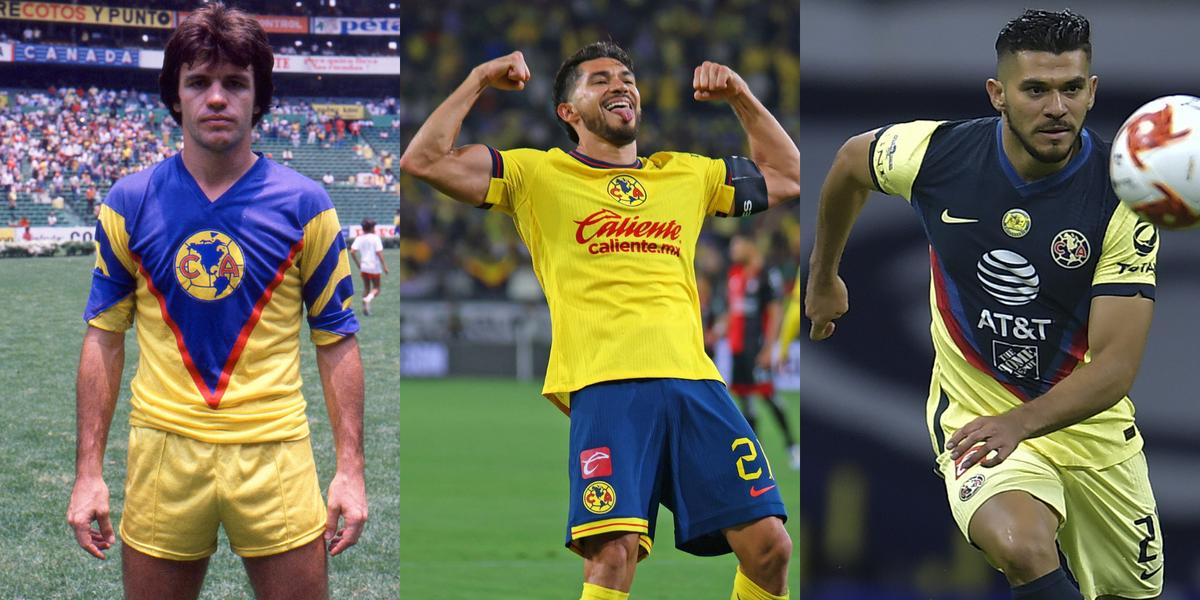 ¿Cuál ha sido la evolución de las playeras del Club América? Historia ...